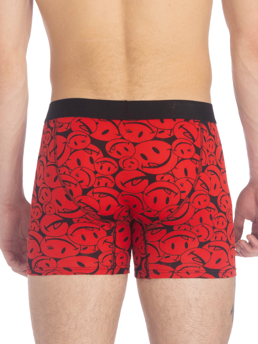 BOXER BRIEF | RED CROWDED LICKY – Joe Boxer Canada