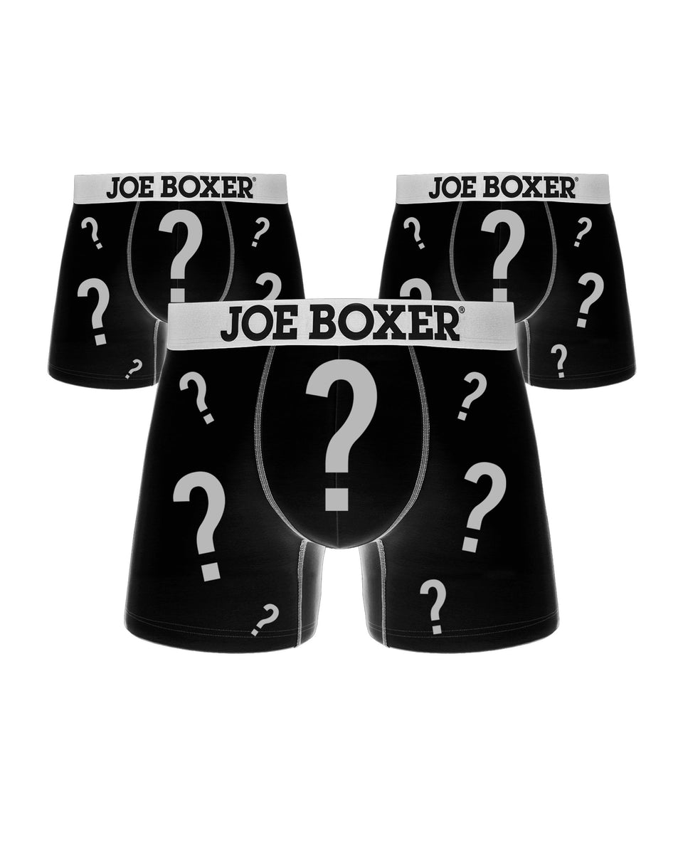 MEN'S TRUNKS MYSTERY 3-PACK – Joe Boxer Canada